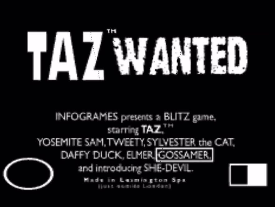 Video Examples for Taz: Wanted - TV Tropes