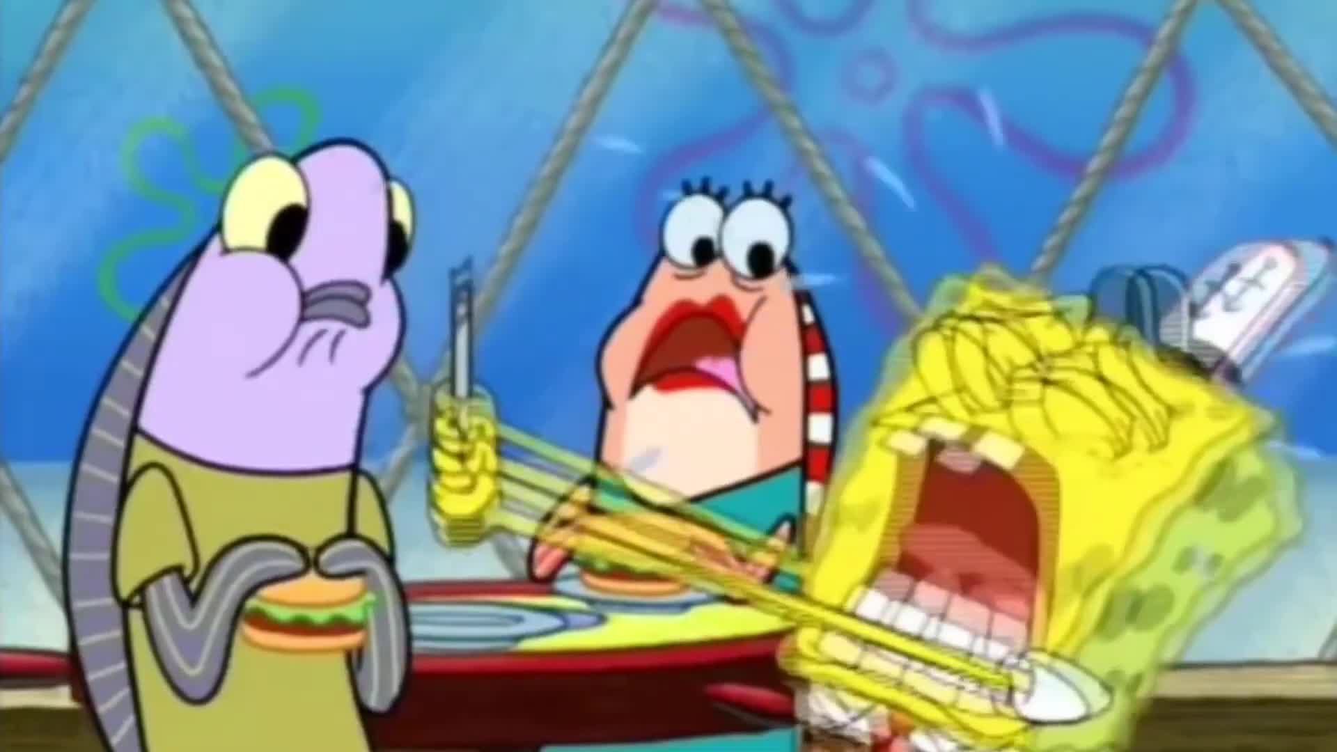SpongeBob SquarePants S4E12 "All That Glitters" / "Wishing You Well ...